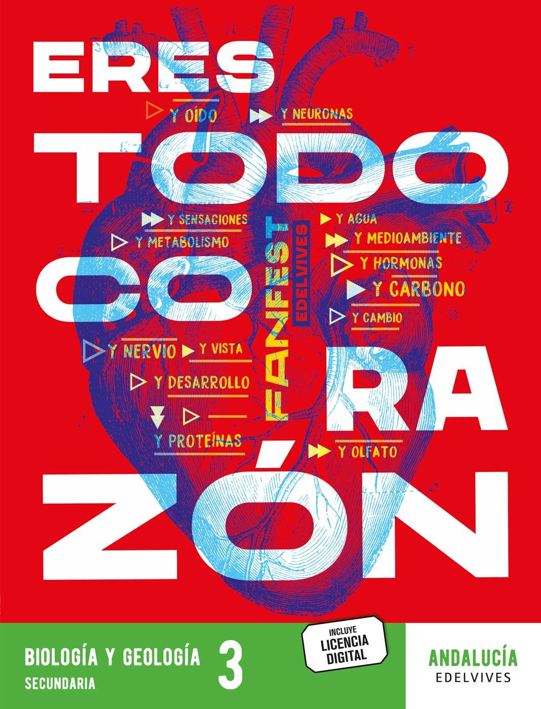 Biología y Geología 3.º ESO ANDALUCÍA - Edelvives