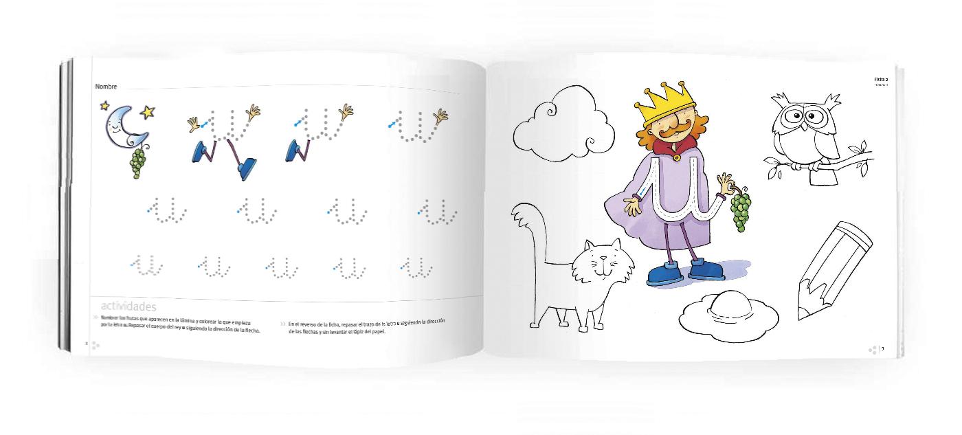 Letrilandia. Cuaderno pauta Montessori 1 Espiral - Edelvives